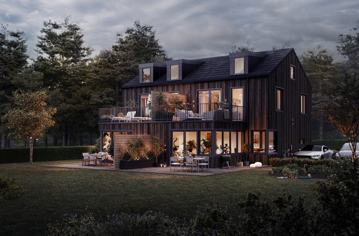 Parhus till salu på Fågelstigen, Norra Lännersta, Nacka - Booli.se